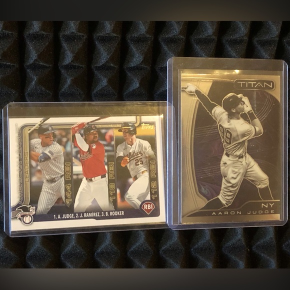 Panini | Other | Aaron Judge 222 Panini Titan Baseball New York Yankees ...